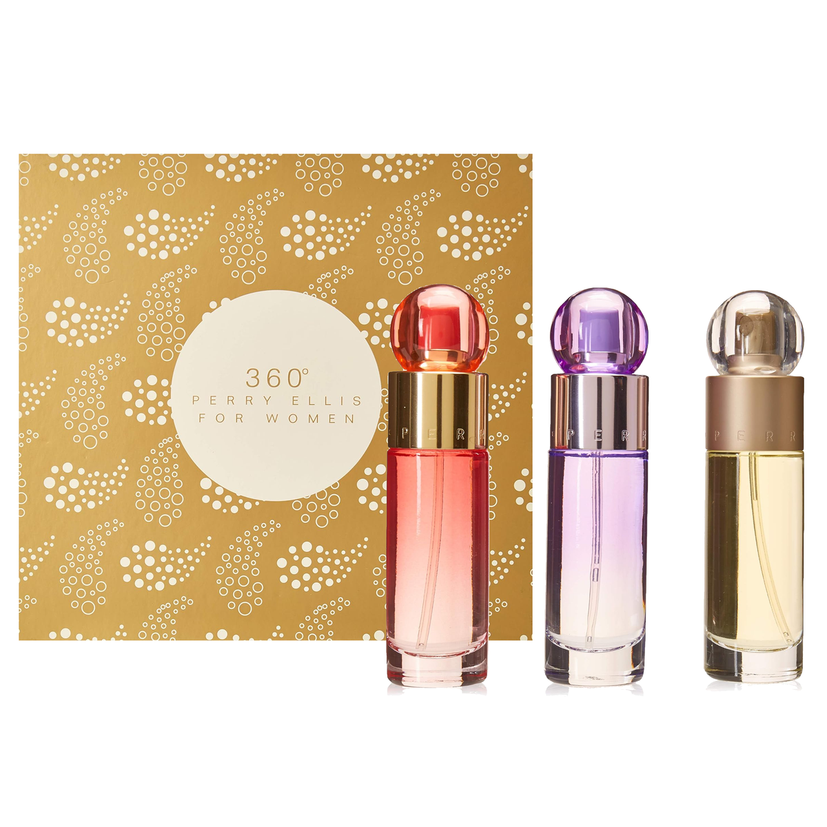 Perry Ellis Women Travel Collection 3 Piece Gift Set — Perfume NZ