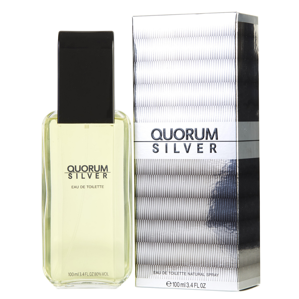 Quorum Silver by Antonio Puig 100ml EDT — Perfume NZ
