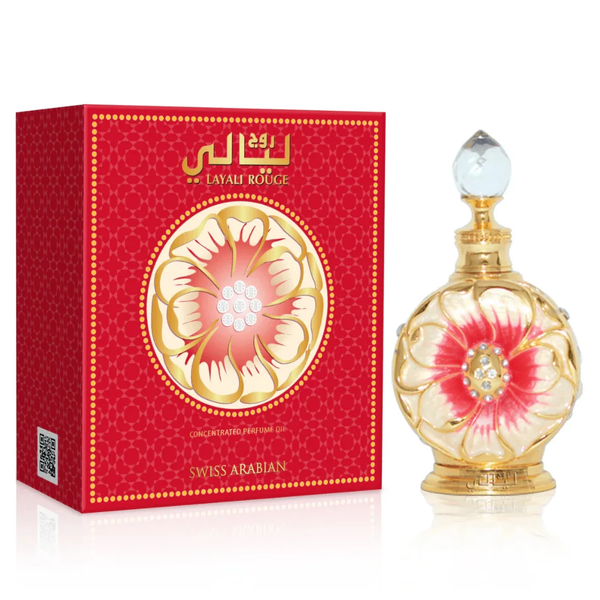 Layali Rouge by Swiss Arabian 15ml Perfume Oil | Perfume NZ