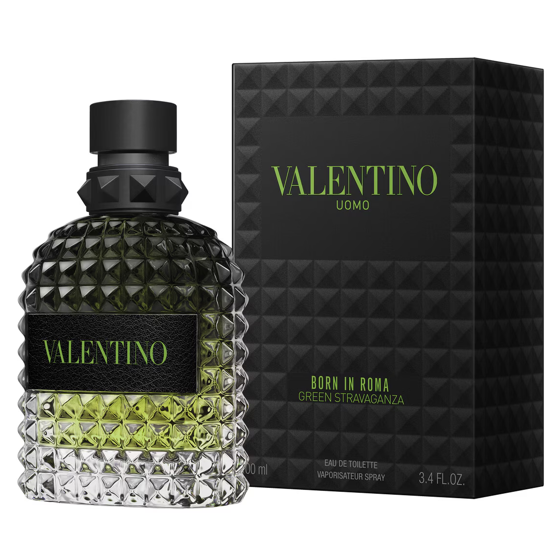 Valentino Uomo Born In Roma Green Stravaganza 100ml EDT — Perfume NZ