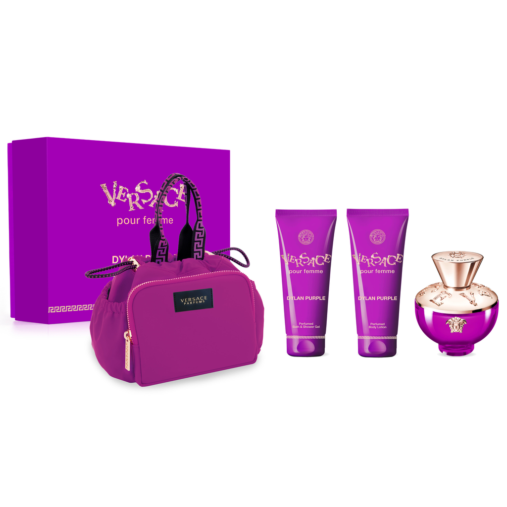 Dylan Purple Pour Femme by Versace 100ml EDP 4pc Gift Set | Perfume NZ