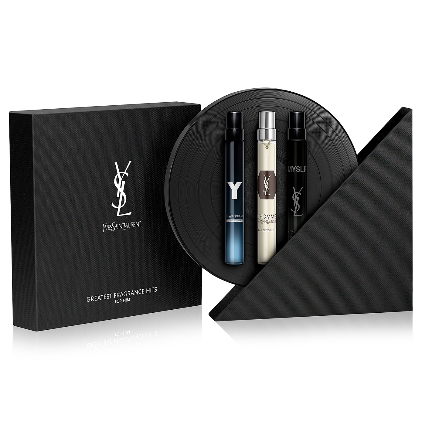 YSL Greatest Fragrance Hits 3 Piece Gift Set for Men — Perfume NZ