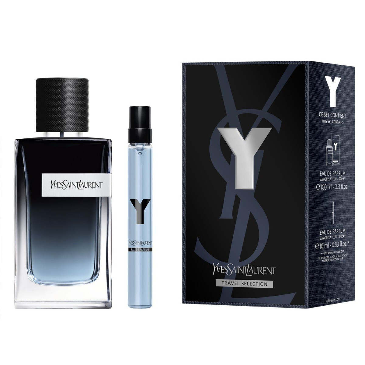 Y by Yves Saint Laurent 100ml EDP 2 Piece Gift Set — Perfume NZ