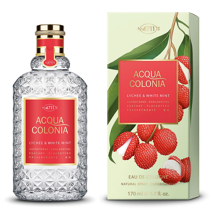 4711 Acqua Colonia Lychee & White Mint 170ml EDC | Perfume NZ