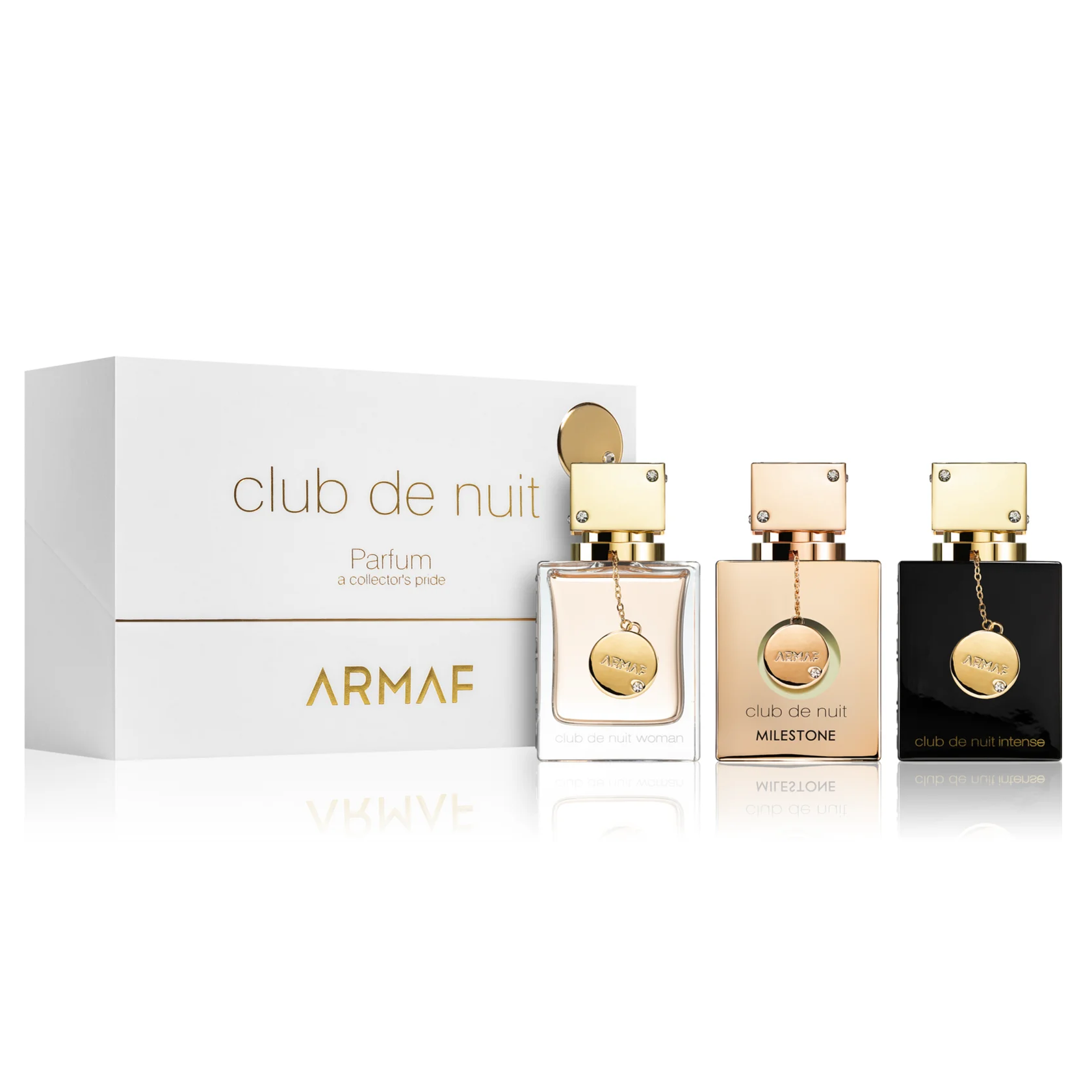 Club De Nuit Parfum Collection by Armaf 3x 30ml Gift Set — Perfume NZ