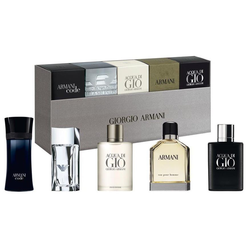 Giorgio Armani Collection 5 Piece Gift Set for Men — Perfume NZ