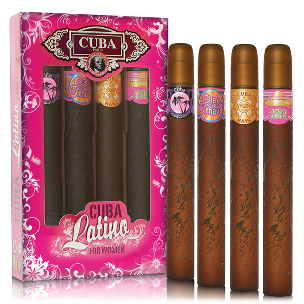 Cuba Latina 4-Piece Collection Gift Set for Women — Perfume NZ