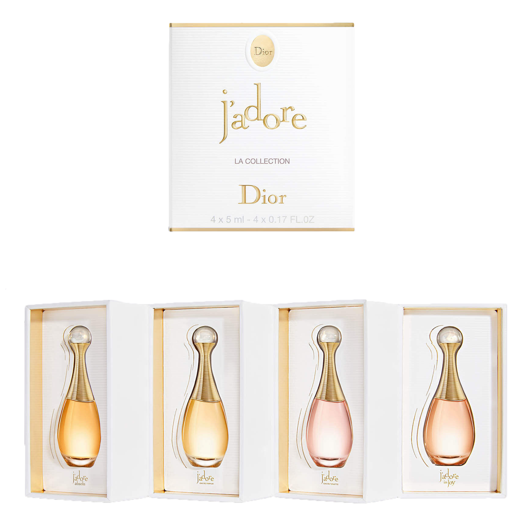J'adore by Christian Dior 4 Piece Collection Gift Set — Perfume NZ