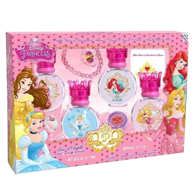 Disney Princess 8 Piece Gift Set for Kids — Perfume NZ