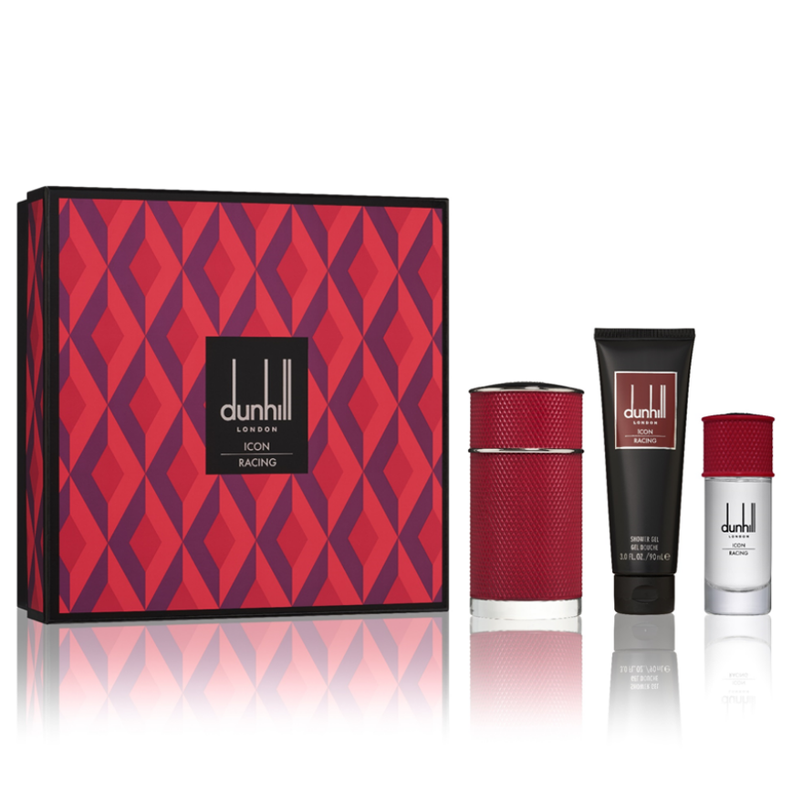Icon Racing Red by Dunhill 100ml EDP 3 Piece Gift Set — Perfume NZ