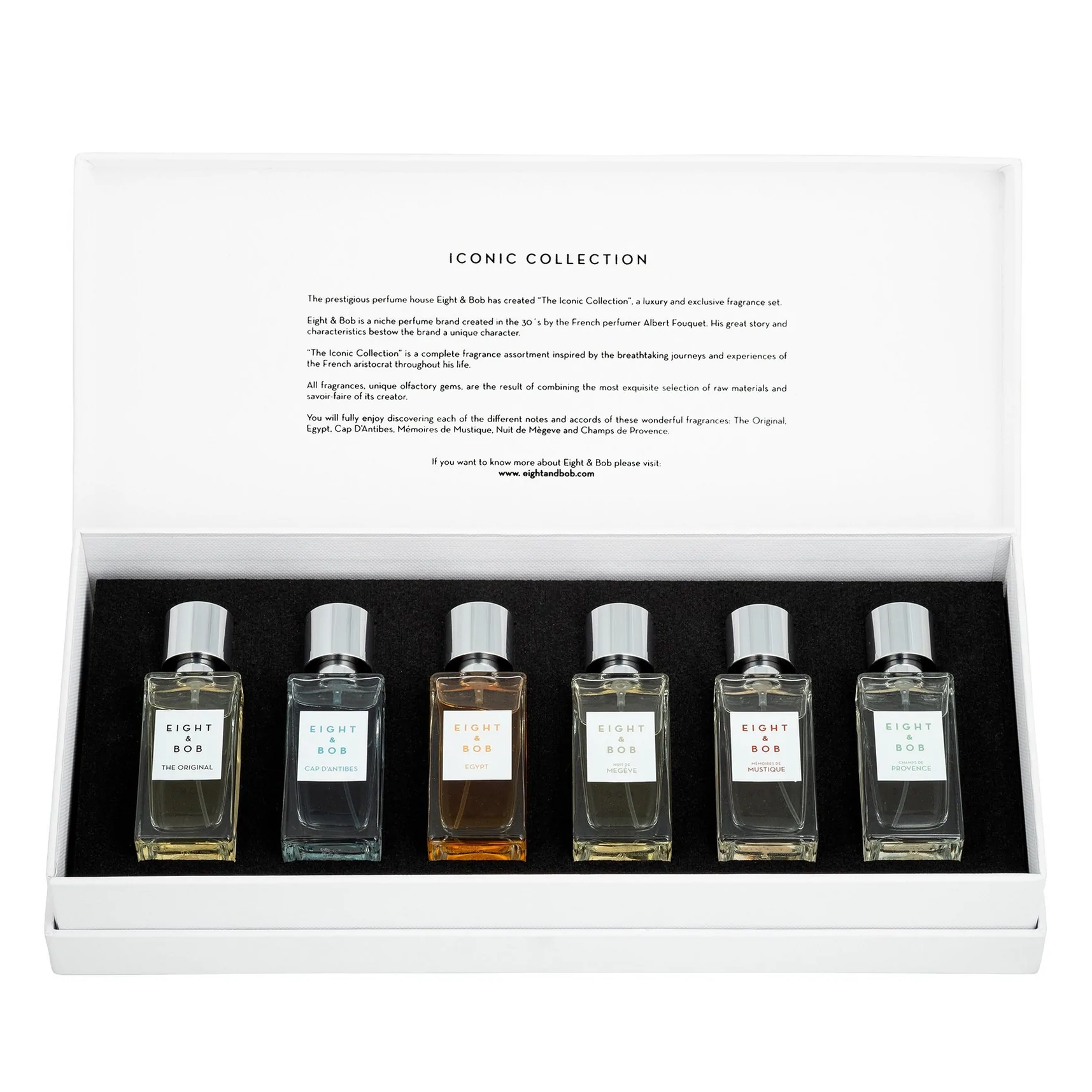 Eight & Bob Iconic Collection 6x 30ml EDP Gift Set — Perfume NZ
