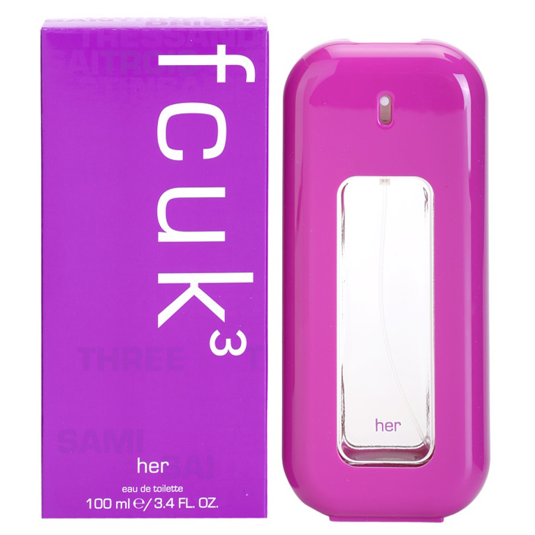 FCUK 3 by French Connection 100ml Perfume NZ