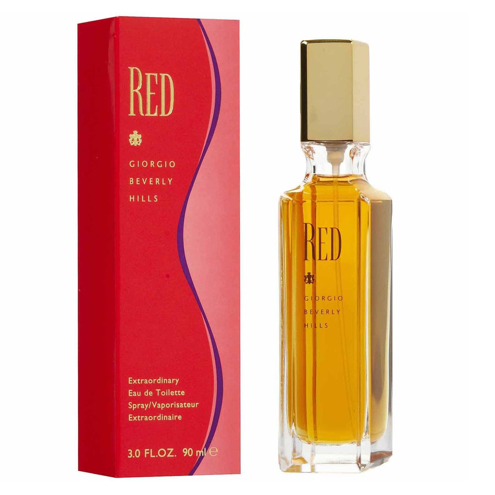 Red by Giorgio Beverly Hills 90ml EDT for Women — Perfume NZ