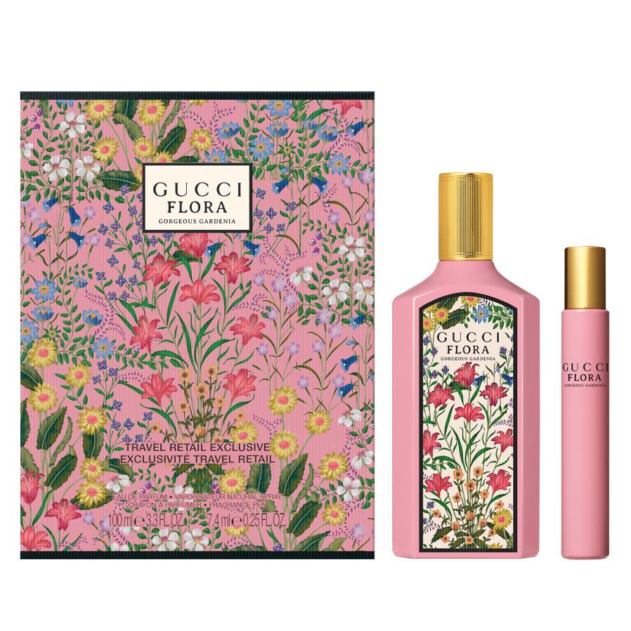 Gucci Flora Gorgeous Gardenia 100ml EDP 2 Piece Gift Set — Perfume NZ
