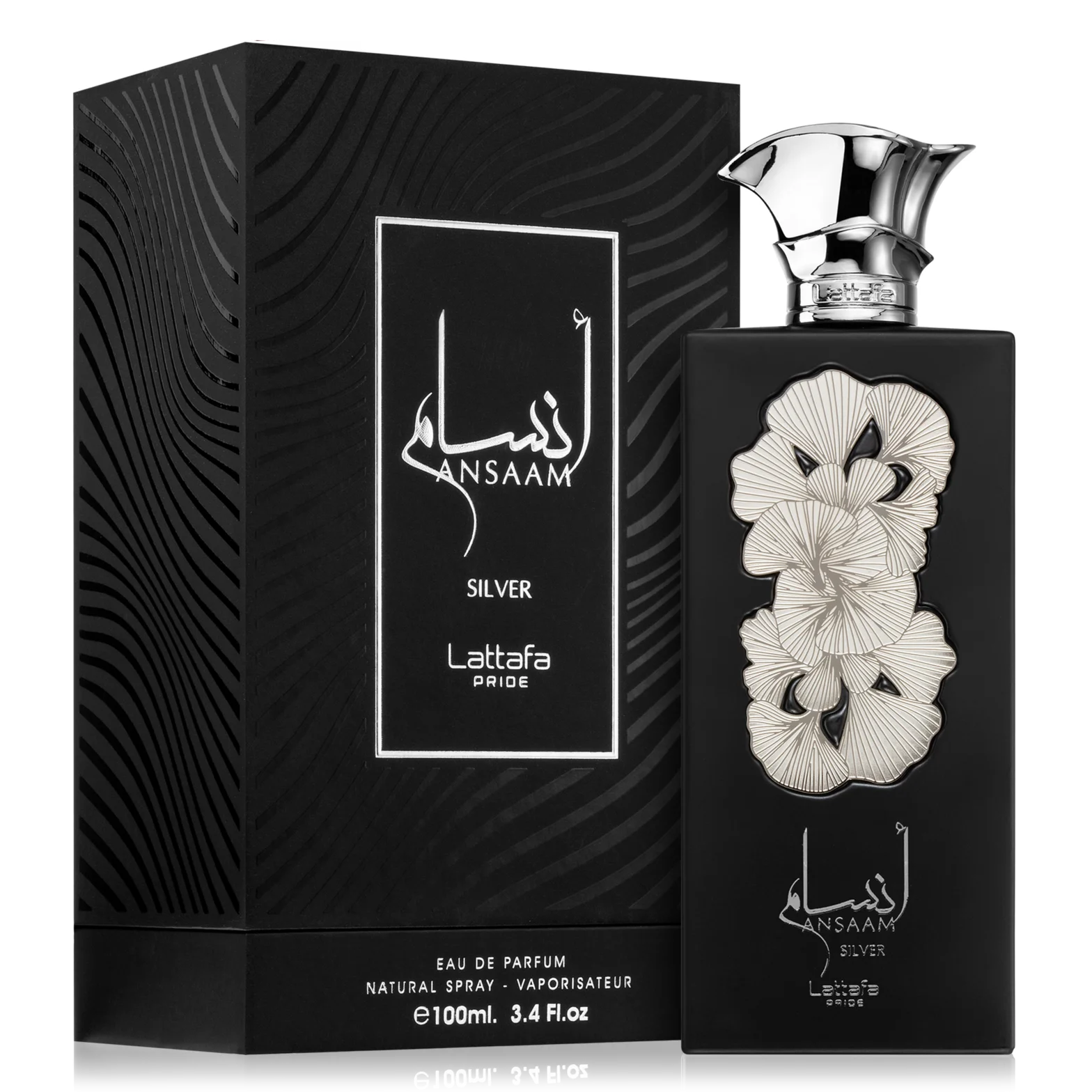 Ansaam Silver by Lattafa 100ml EDP — Perfume NZ