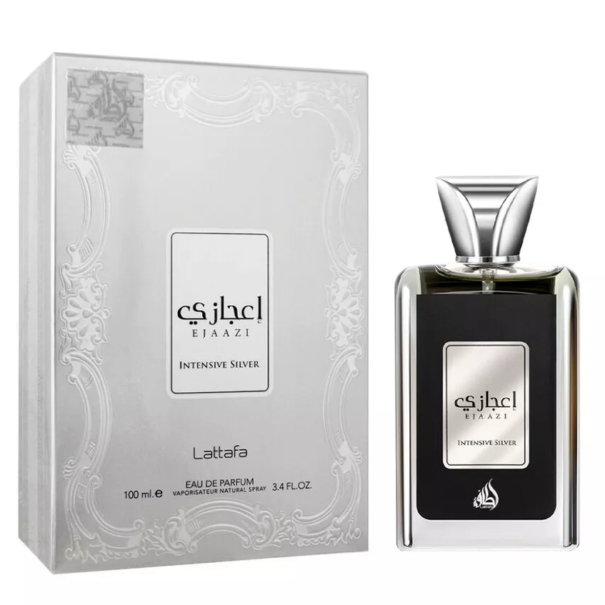 Ejaazi Intensive Silver by Lattafa 100ml EDP — Perfume NZ