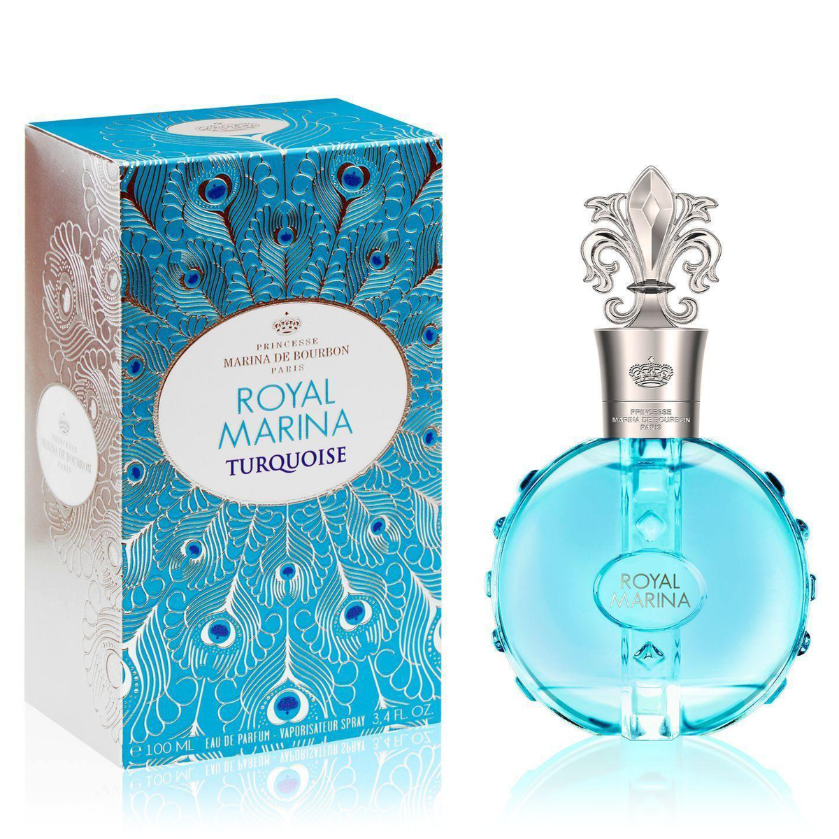 Royal Marina Turquoise by Marina De Bourbon 100ml EDP — Perfume NZ