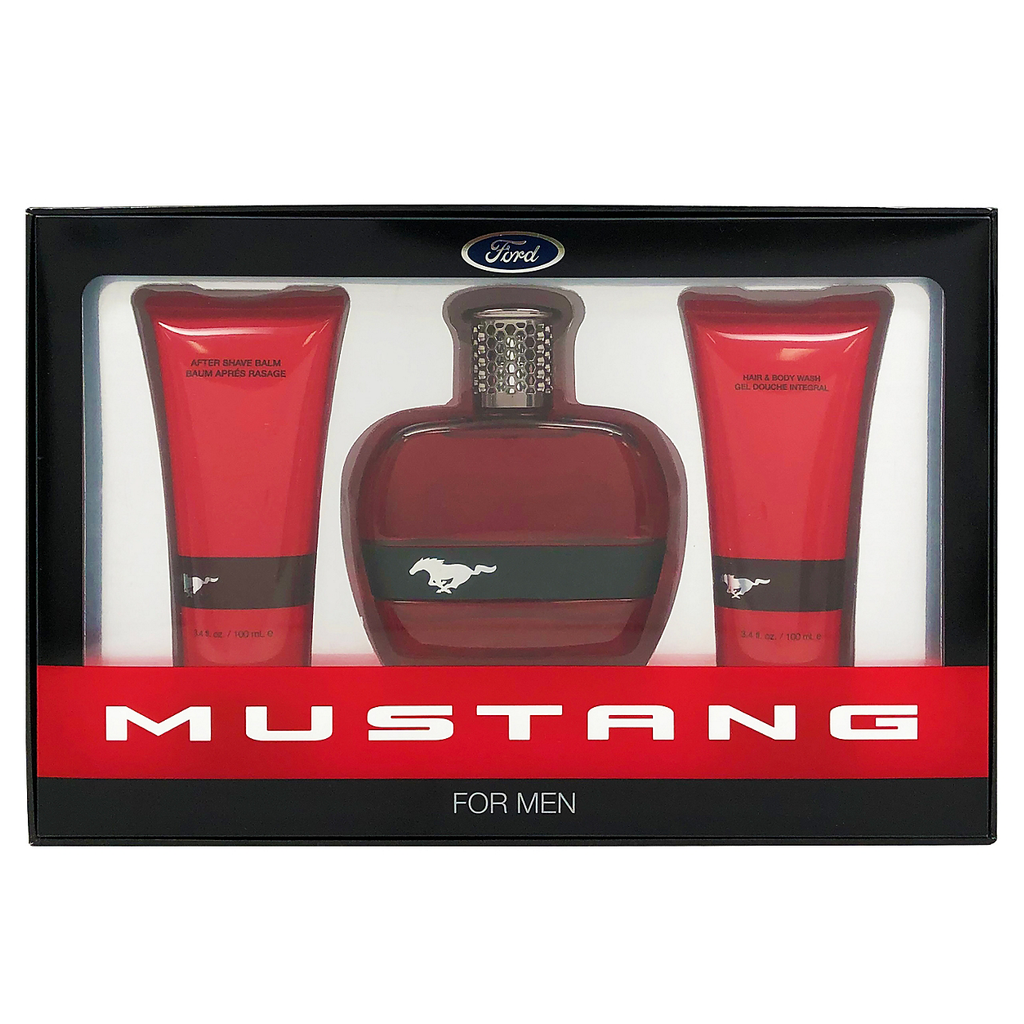 Mustang Red by Ford 100ml EDT 3 Piece Gift Set | Perfume NZ
