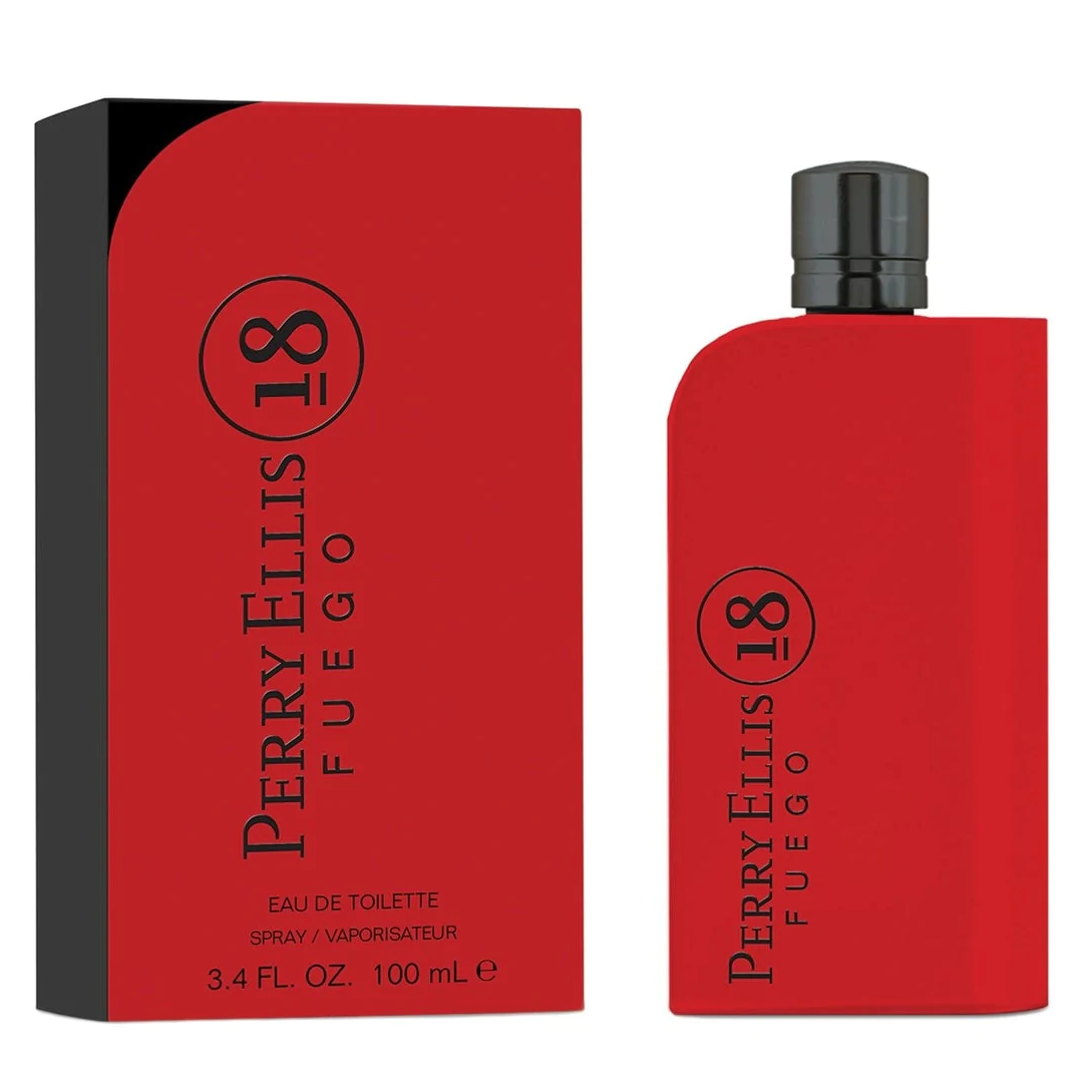 18 Fuego by Perry Ellis 100ml EDT for Men — Perfume NZ
