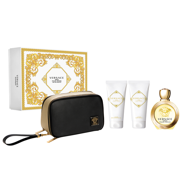 Versace Eros Pour Femme 100ml EDT 4 Piece Gift Set | Perfume NZ